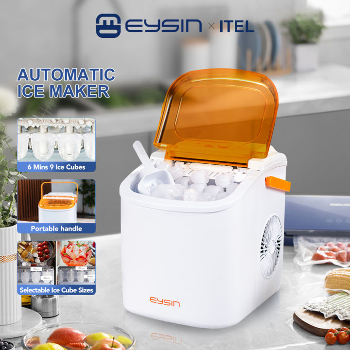 ITEL IC20 Ice Maker Machine Quick Ice tube Maker Portable Ice Maker ...