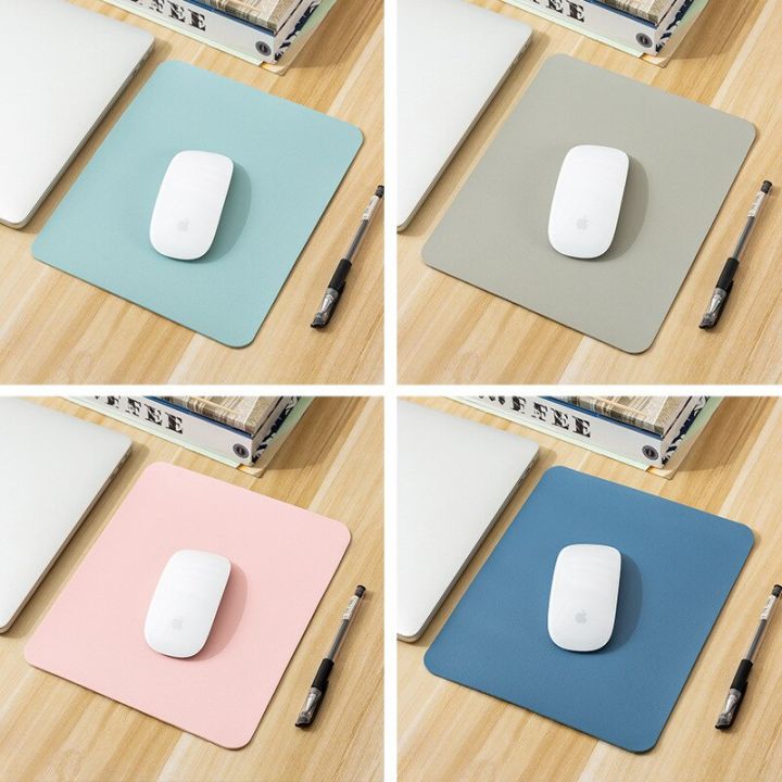 Mouse Pad Komputer Desktop Alas Mouse Kantoran Bahan Kulit Pu ...