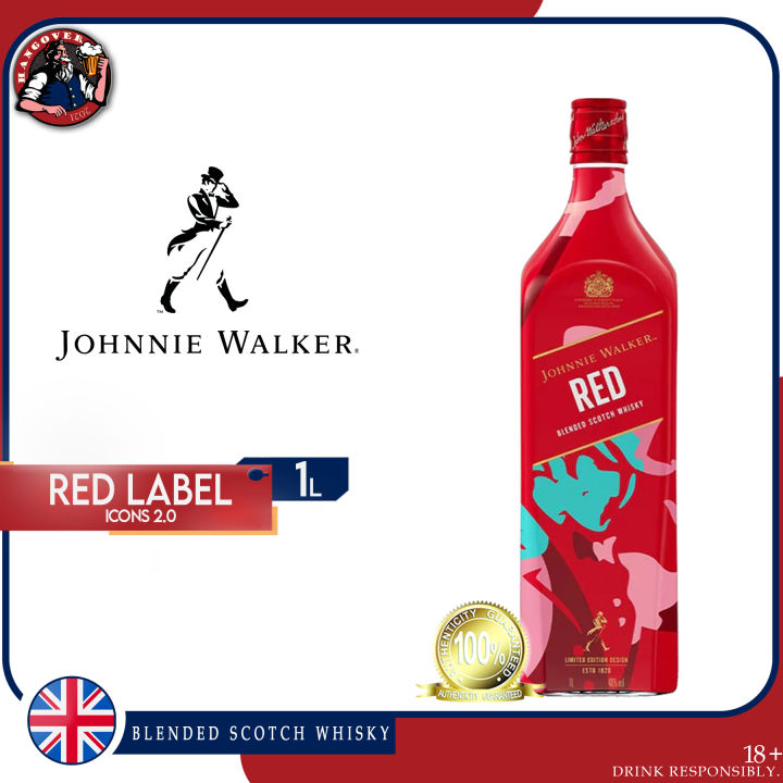 Johnnie Walker Red Label Icons 2.0 1L Limited Edition | Lazada PH