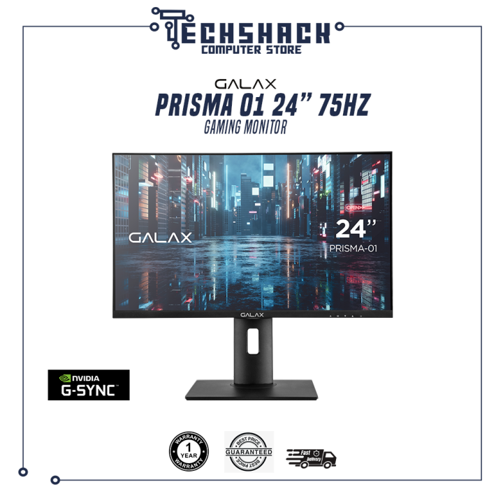 GALAX PRISMA-01 Monitor (PR-01) 24" FHD / VA / 75Hz / G-Sync Compatible ...