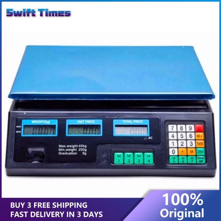 30kg/40kg Electronic Pricing Scale Rechargeable Digital Electronic ...