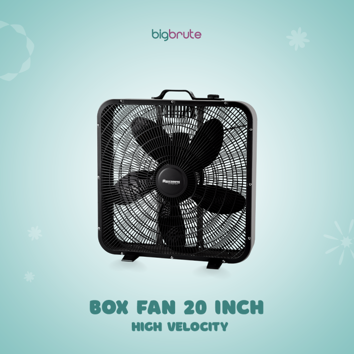 Big Brute Box Fan 20" High Velocity | Lazada PH