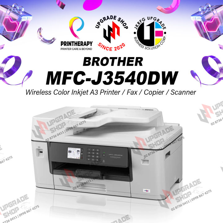 Brother MFC-J3540DW Ink-Benefit Printer I Cartridge Type / Ink Tank ...