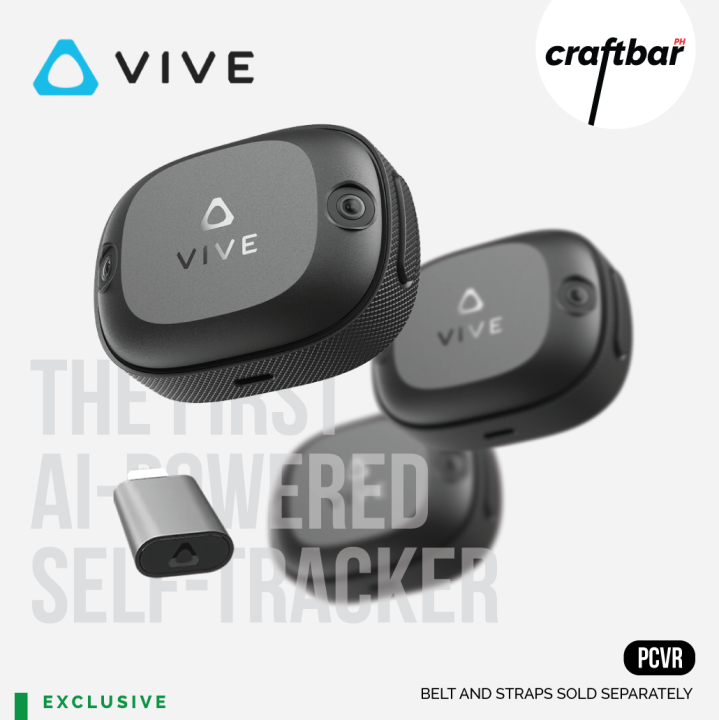 VIVE Ultimate Tracker — Full-Body Tracking for VR | craftbarPH | Lazada PH