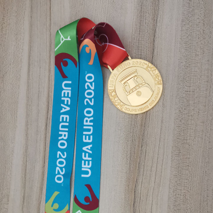 UEFA EURO CUP 2020 CHAMPIONS ITALY RUNNER-UP ENGLAND GOLD & SILVER ...