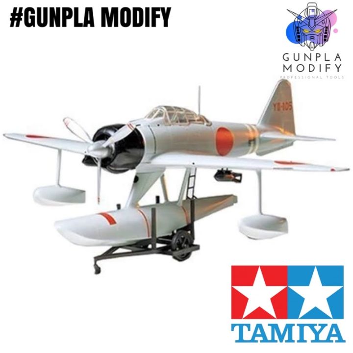 TAMIYA 61017 1/48 โมเดลประกอบ เครื่องบินลอยน้ำ Nakajima A6M2-N (Rufe ...
