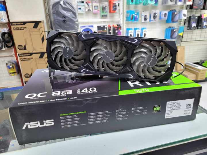 (Used) GALAX GeForce RTX 3090 SG (1-Click OC) 24GB GDDR6X 384-bit DP*3 ...