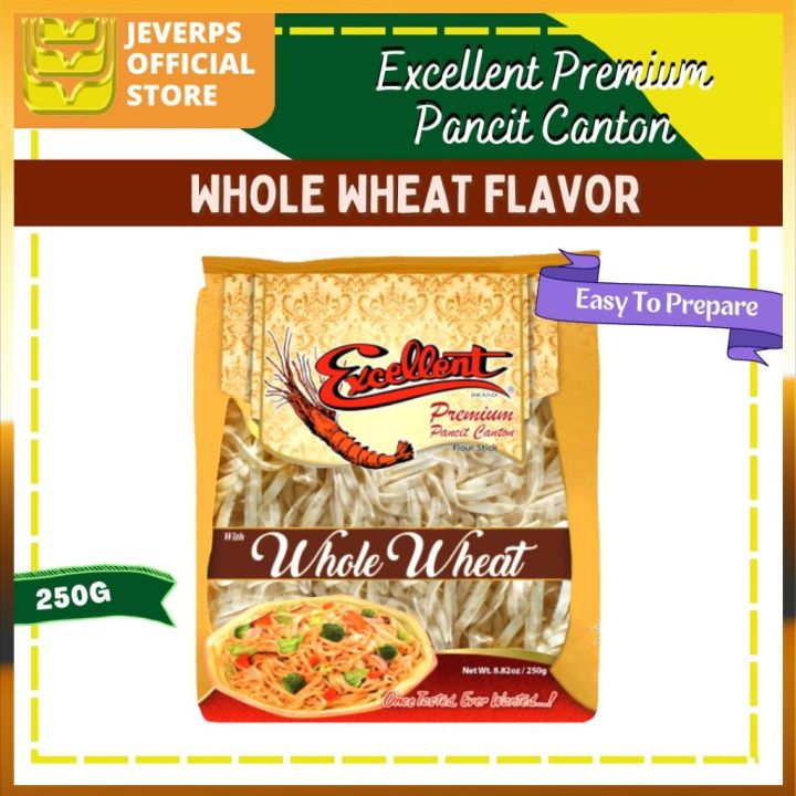 ☸ Excellent Premium Pancit Canton with Whole Wheat 250g | Lazada PH