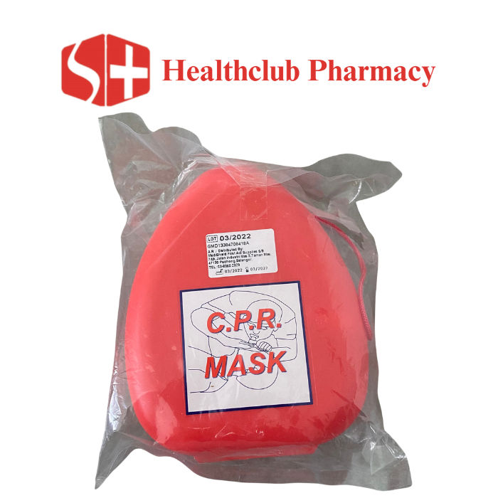 CPR MASK Pocket Mask (Resuscitator Rescue) For First Aid Emergency ...