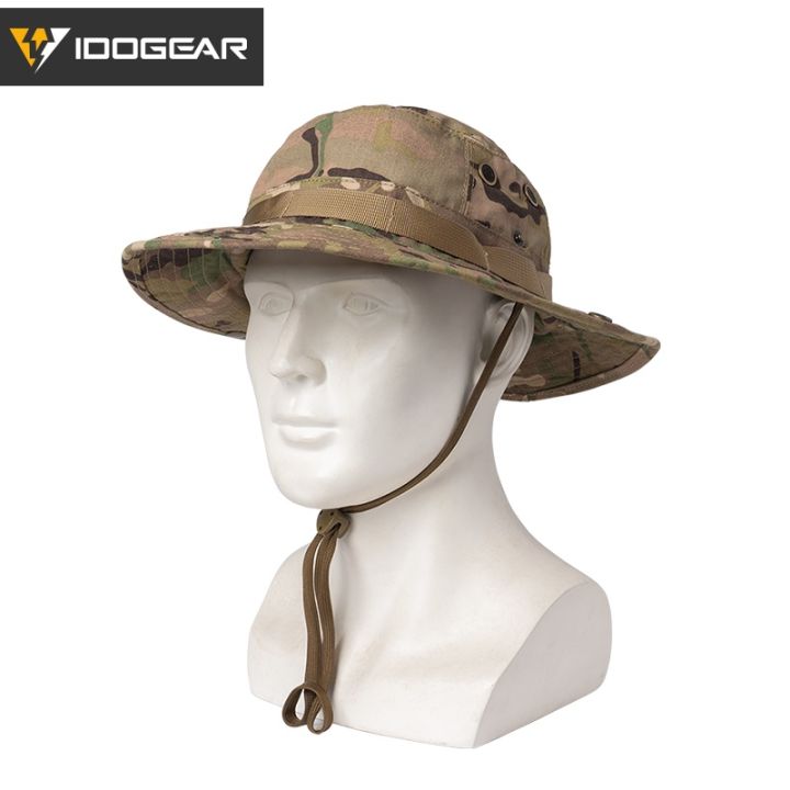 IDOGEAR Tactical Bonnie Hat With MOLLE Webbing Ventilate Hole ...