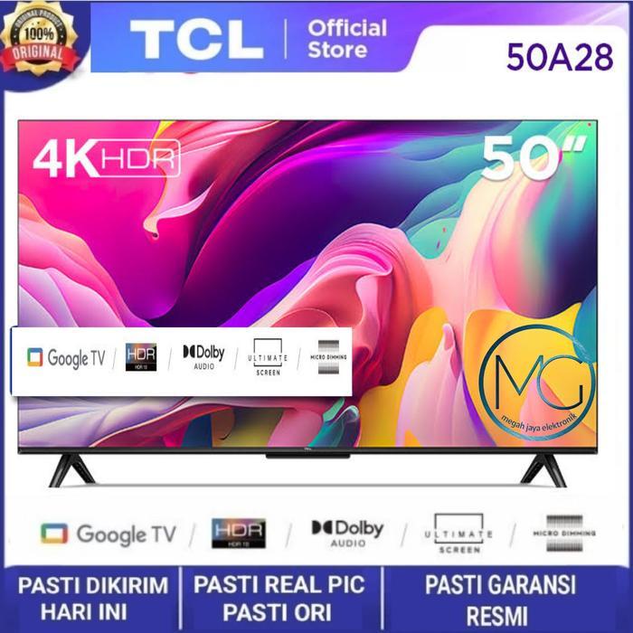 TCL 50A30 Smart TV 50 Inch Android 11 4k UHD HD Google TV MEMC AiPQ ...