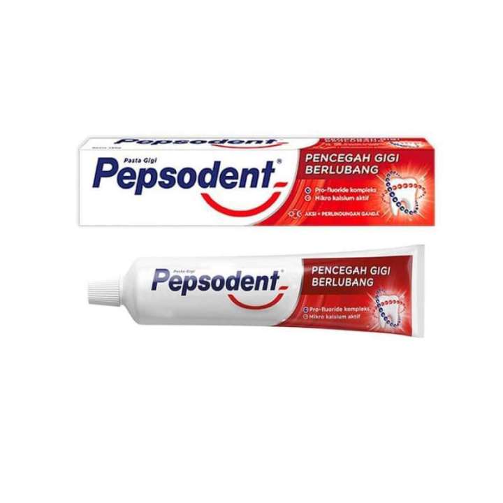 Pepsodent White Merah Pasta Gigi 190g | Lazada Indonesia