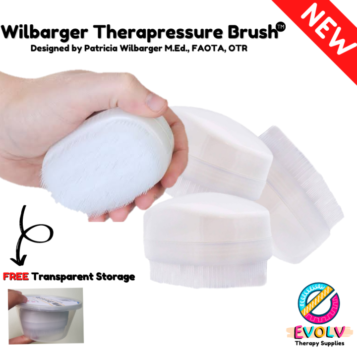 Wilbarger Sensory Therapy Therapressure Brush for Occupational Therapy ...