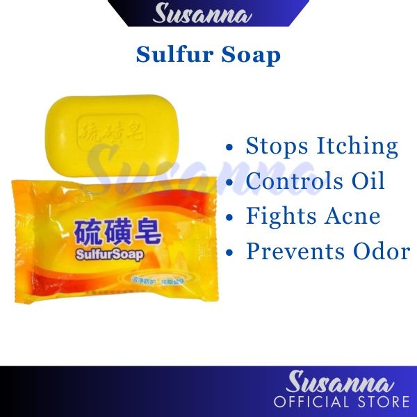 Susanna Shanghai Sulfur Soap 上海硫磺皂 Effective Solution for Skin Issues ...