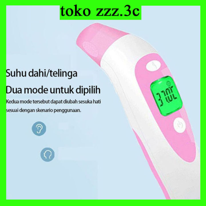 Termometer pistol inframerah digital/termometer dahi/termometer tubuh ...