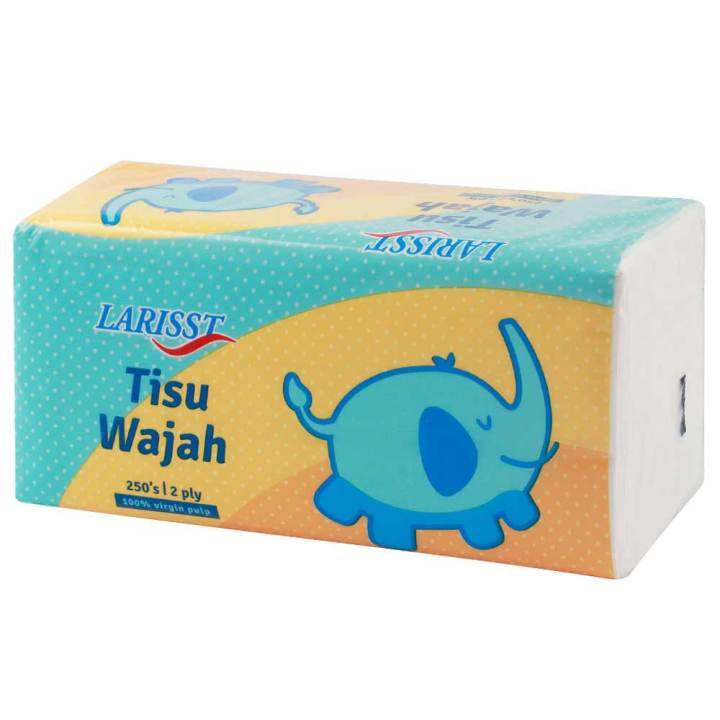 Tisu LARISST Facial Tissue 250'Sheets | Lazada Indonesia
