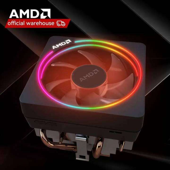New Ryzen Cooler Wraith Prism Fan Original 4 PIN R3 R5 R7 R9 CPU Can ...