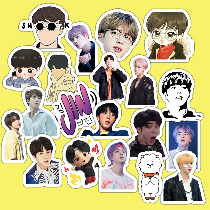 KPOP BTS Jin Journal Sticker | Lazada PH