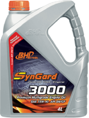BHP SYNGARD 3000 Premium Multigrade Engine Oil 15W-40 (4L) | Lazada