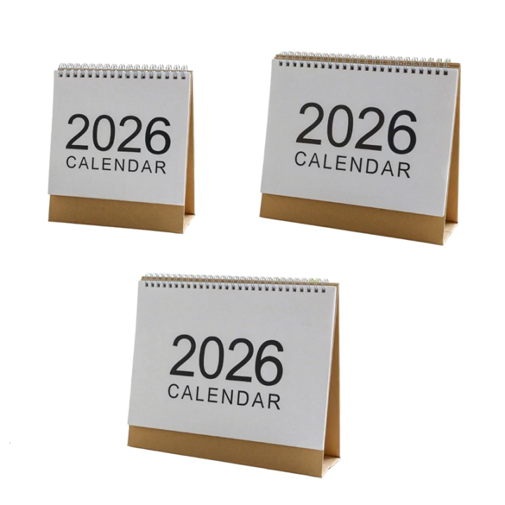 2026 Desk Calendar Monthly Calendar Simple Standing Calendar Desktop ...