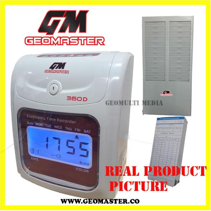 GEOMASTER Time Recorder Punch Card Machine | Lazada