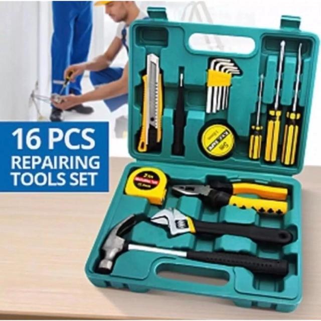 16pcs Repairing Tools Set Repair Home Tools Box | Lazada PH
