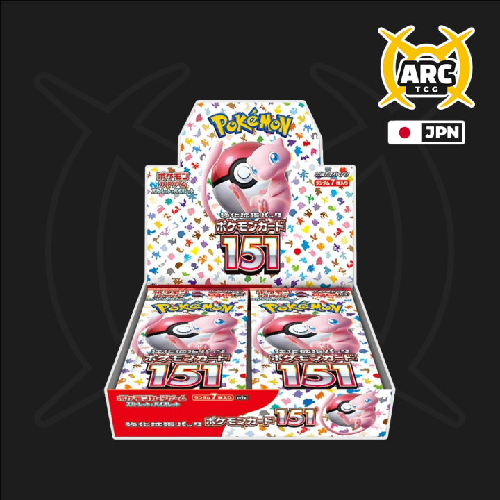 Pokémon Card 151 [SV2a] - Pokémon Card Game: Japanese Booster Box ...