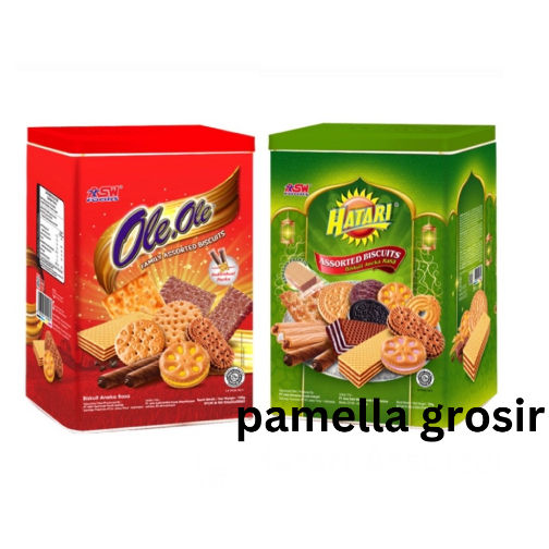 ASW OLE-OLE ASSORTED BISCUIT KALENG SEGI 600GR // HATARI BISKUIT KALENG ...