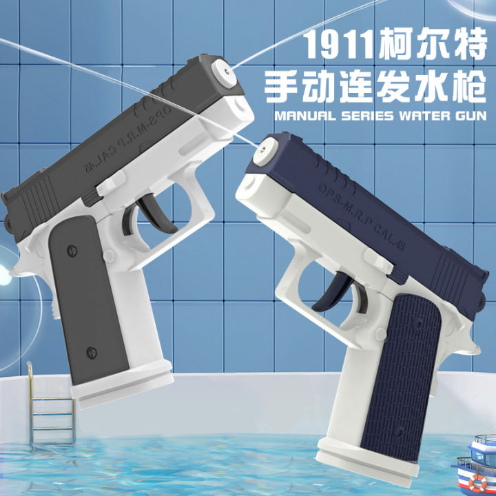 Hướng dẫn sử dụng trẻ em súng nước chữa cháy liên tục đựng nước sức ...