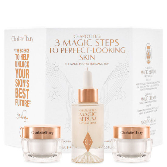 Charlotte Tilbury 3 Magic Steps To Perfect Looking Skin Set (Limited Edition) | Lazada PH