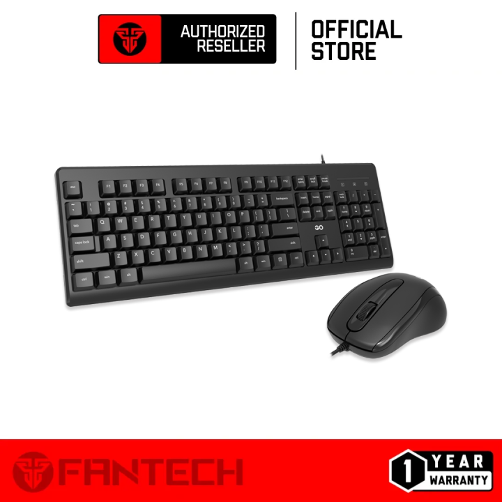 Fantech KM103 GO Office Combo Ultra Smooth Typing Keyboard ...