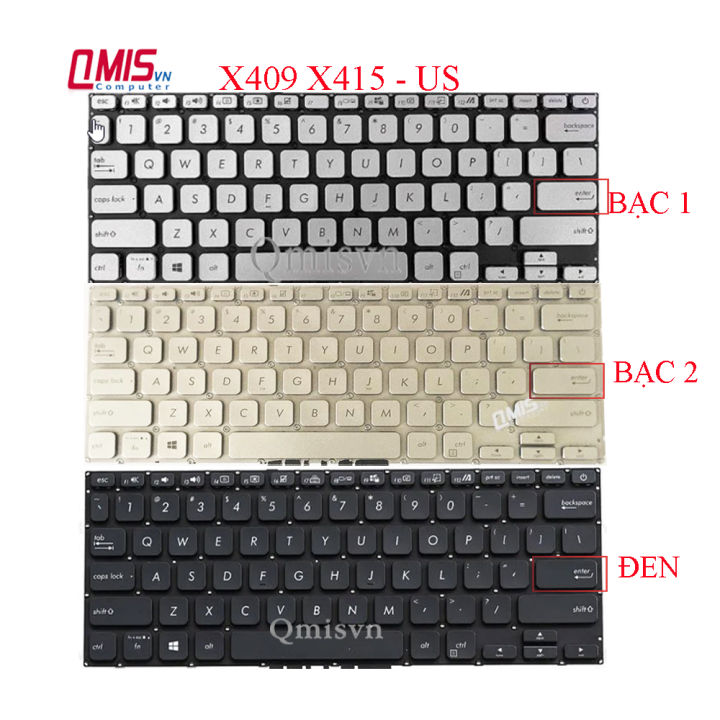 Bàn phím laptop Asus Vivobook 14 S14 X409 X409F X409FA X409ua X409u ...
