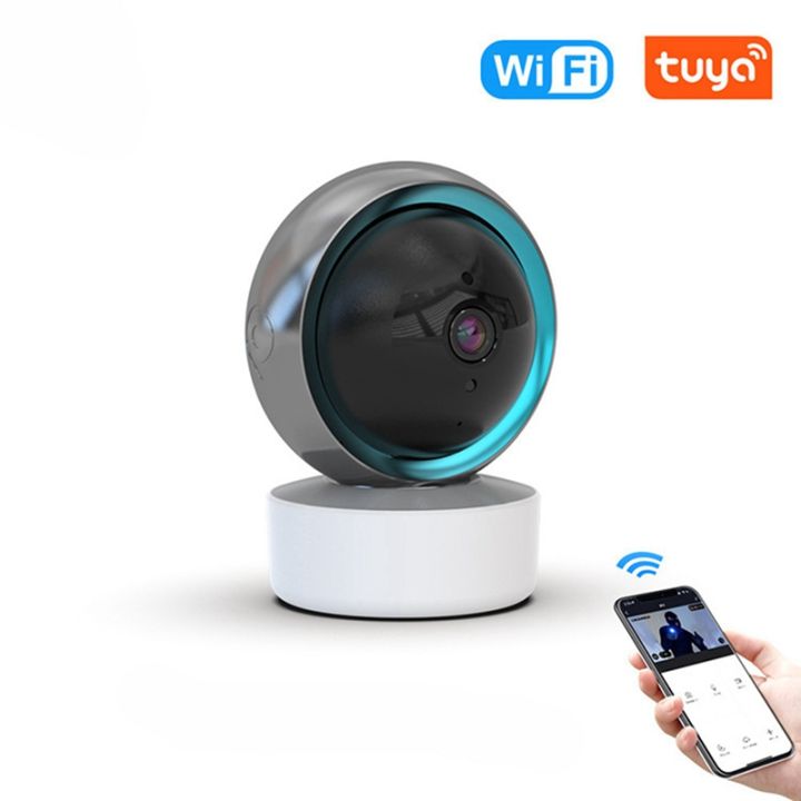 2MP Tuya Smart Wifi Baby Monitor Surveillance 1080P Mini Camera with ...