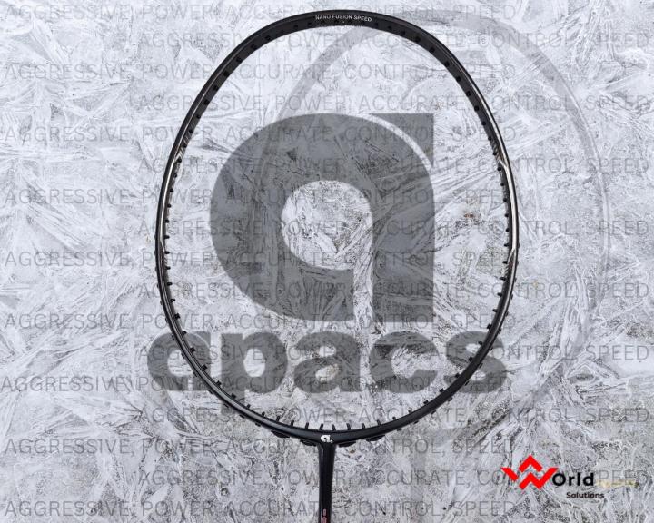 APACS NANO FUSION SPEED 722 (ORIGINAL) BLACK MATTE 6U(MAX 30LBS) | Lazada