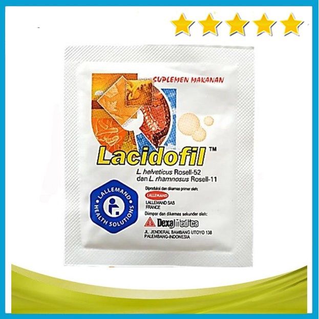Lacidofil Sachet Probiotik Membantu Memelihara Sistem Pencernaan ...