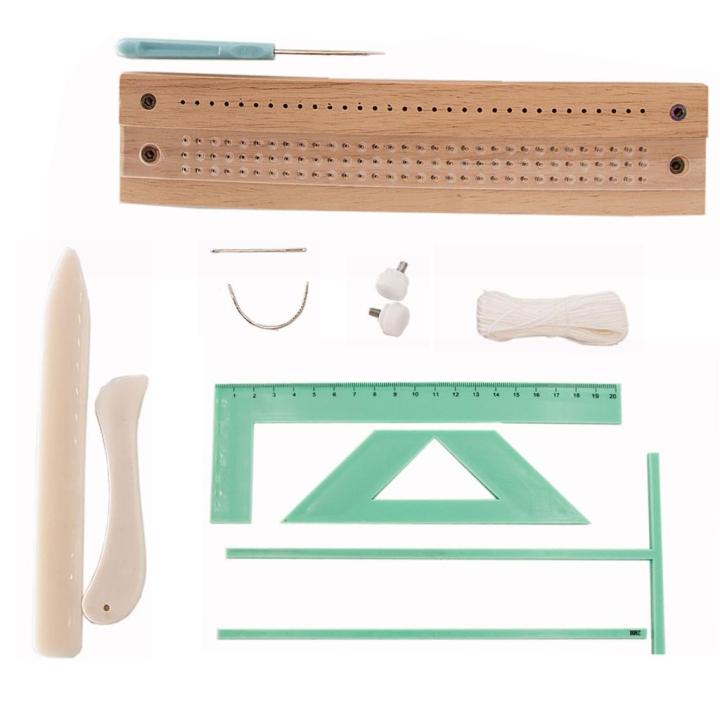 Bookbinding Tool for Scrapbooking Bookbinding, with Spacing Guide ...