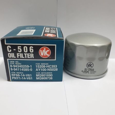 Vic Oil Filter C-506 for Ford/ Isuzu Elf/ Mazda/ Delica/ Vanette (C506 ...
