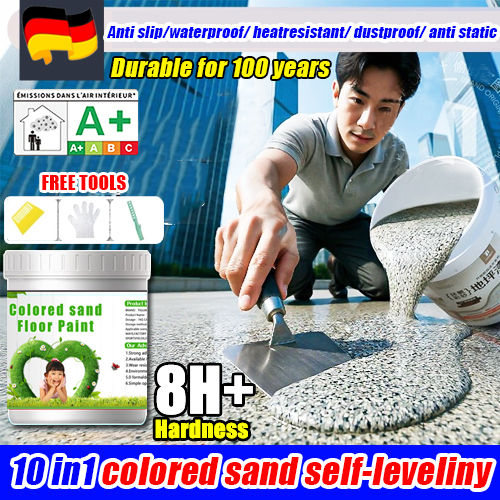 Epoxy Colored Sand Floor Paint Cement Floor Paint Epoxy Colored Sand ...