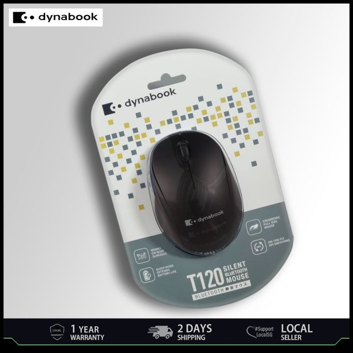 Dynabook T120 Bluetooth, Blue LED, Silent Mouse | Lazada Singapore