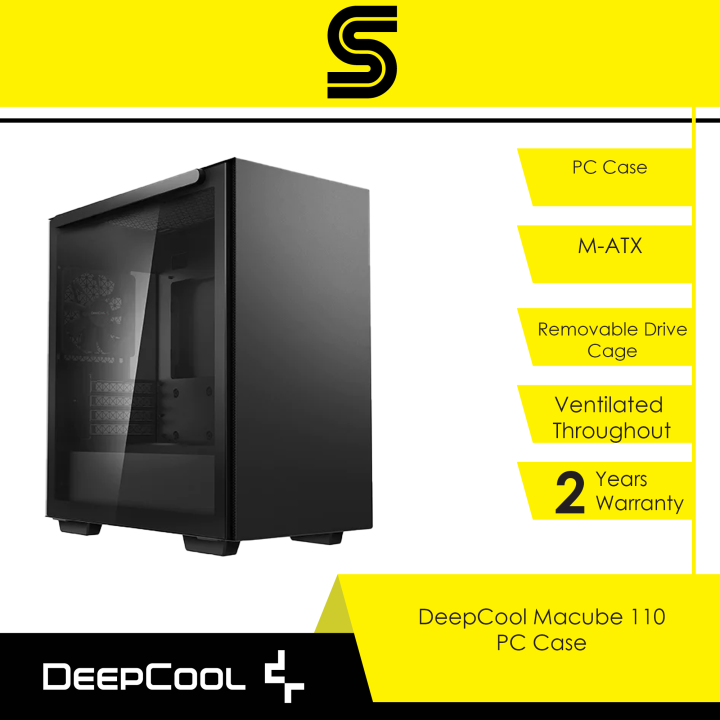 DEEPCOOL Macube 110 M-ATX PC Case | Lazada