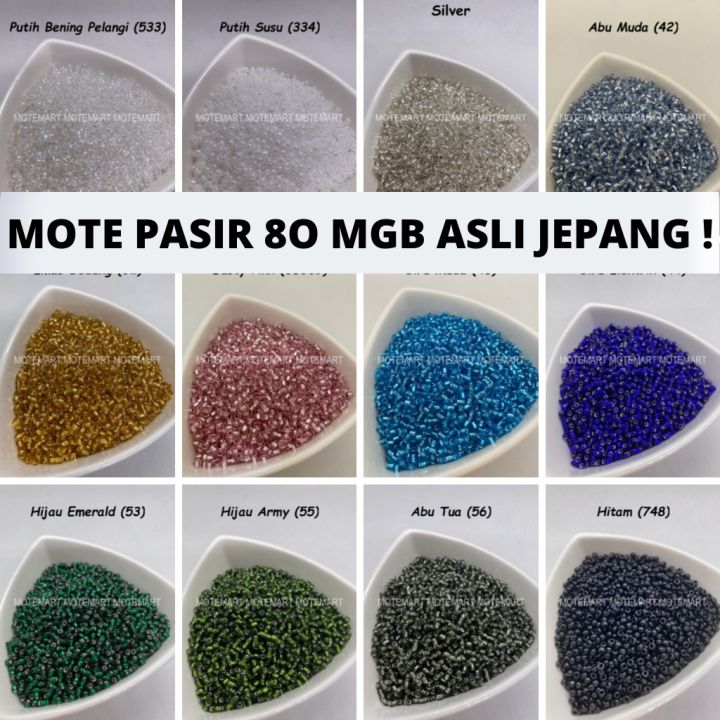 Mote Payet Manik Pasir 8O MGB Jepang per 15 gram | Lazada Indonesia
