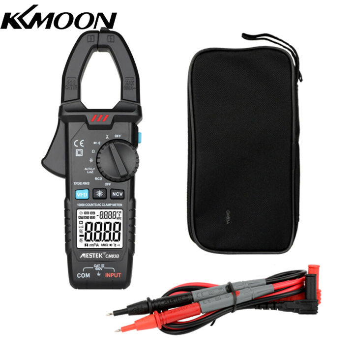 KKmoon MESTEK Digital Clamp Meter 600A AC Current 600V AC/DC Voltage ...