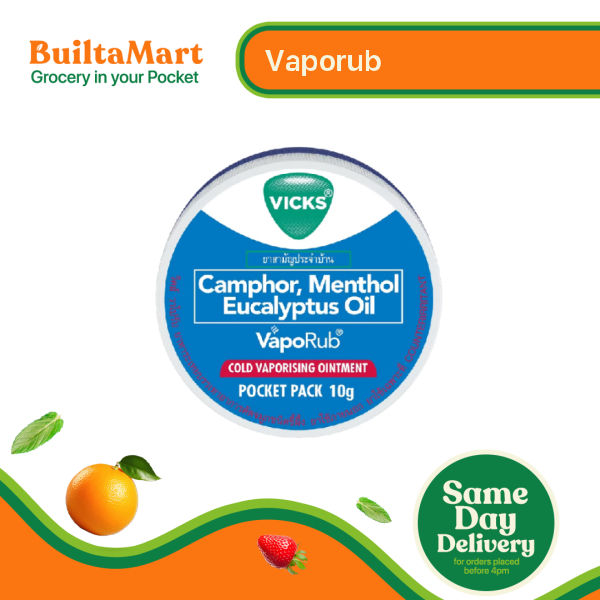 Vicks Vaporub Pocket Pack (10g) | Lazada PH