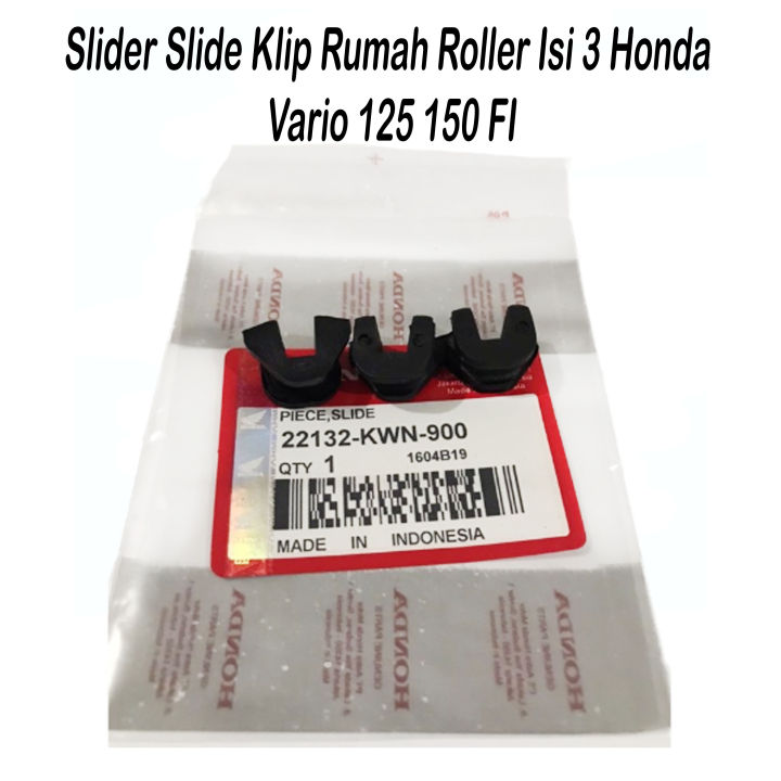 Slider Vario 125 PCX New Vario 150 / SLIDER SET KANCING RUMAH ROLLER ...