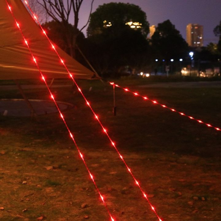 Outdoor Wind Rope LED Camping with Light Wind Rope Tent Anti-Trip ...