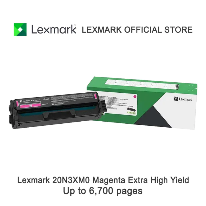 Lexmark CS431dw/CX431adw Toner- 20N3XM0 Magenta Extra High Yield ...