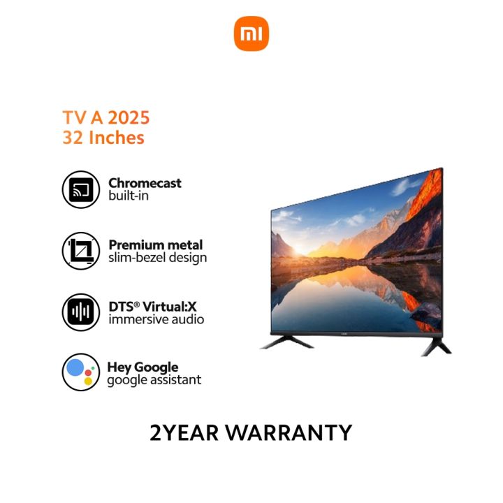 Xiaomi Smart TV A 2025 32 Inch | Lazada PH
