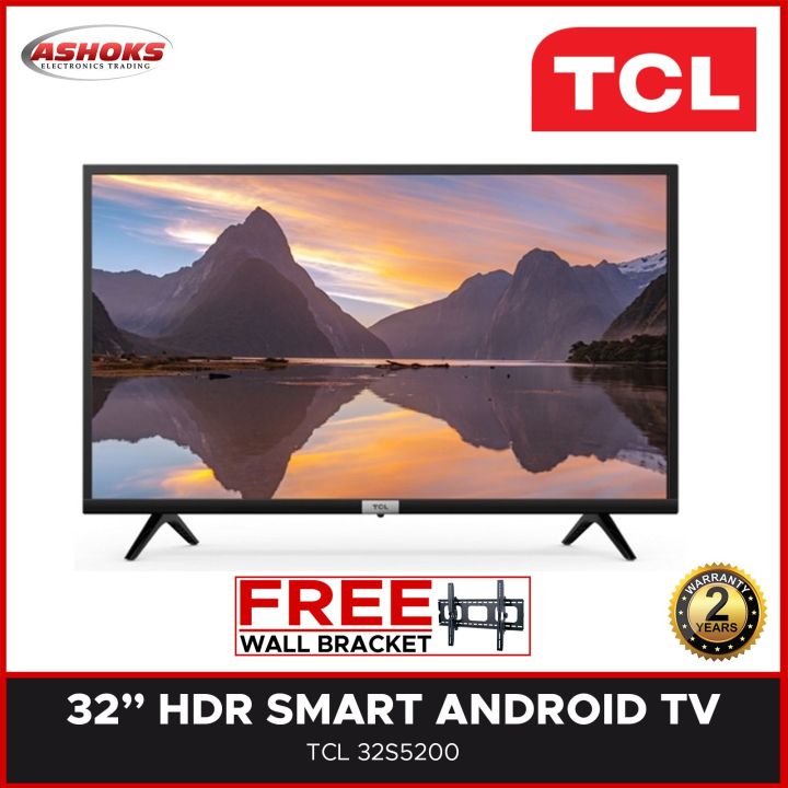 TCL 32S5200 32 Inch Smart Android LED TV / TCL 32 inch HDR SMART ANDROID LED TV / Smart TV ...