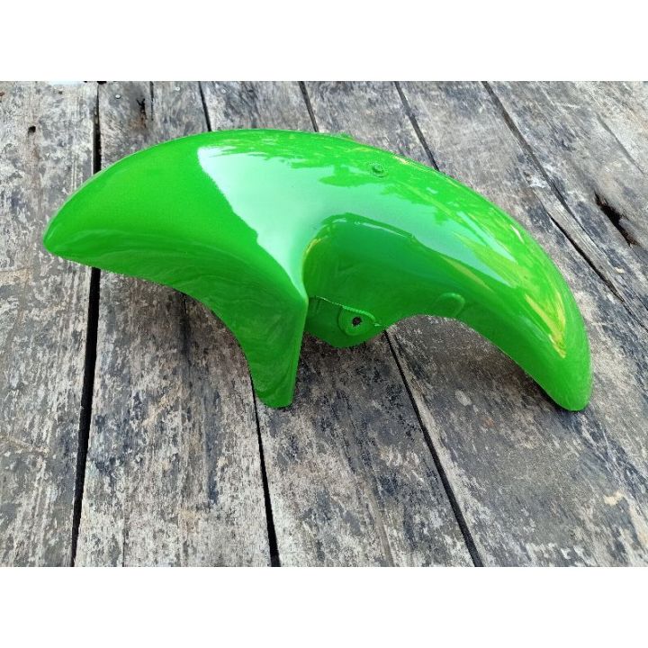slebor depan ninja 150 rr krr warna hijau kawasaki | Lazada Indonesia