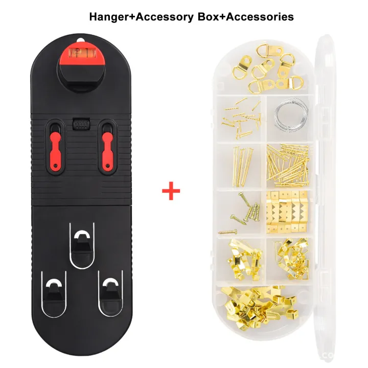 Picture Hanging Leveler Telescopic Portable Picture Hanging Kit Precise ...